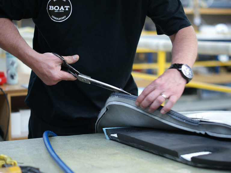 Upholstery Process | Bundoora Boats | Melbourne | Australia